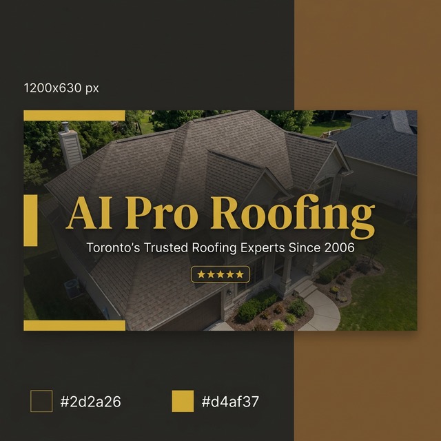 Toronto Roofers | Roof Repair & Installation | AI Pro Roofing